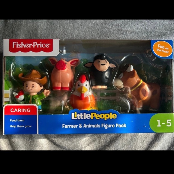 Fisher-Price | Toys | Fisherprice Little People Farmeranimals Cow Sheep ...
